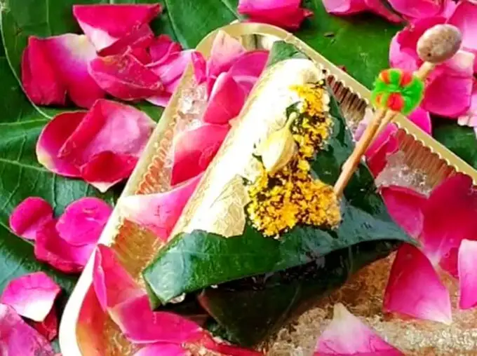 क्योंकि इस पान में गोल्ड है…