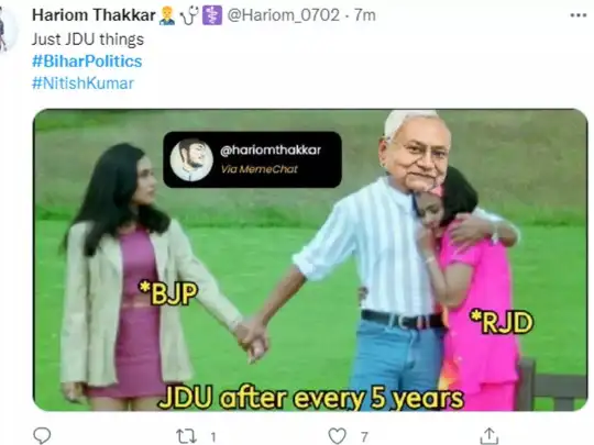 Nitish Kumar Memes