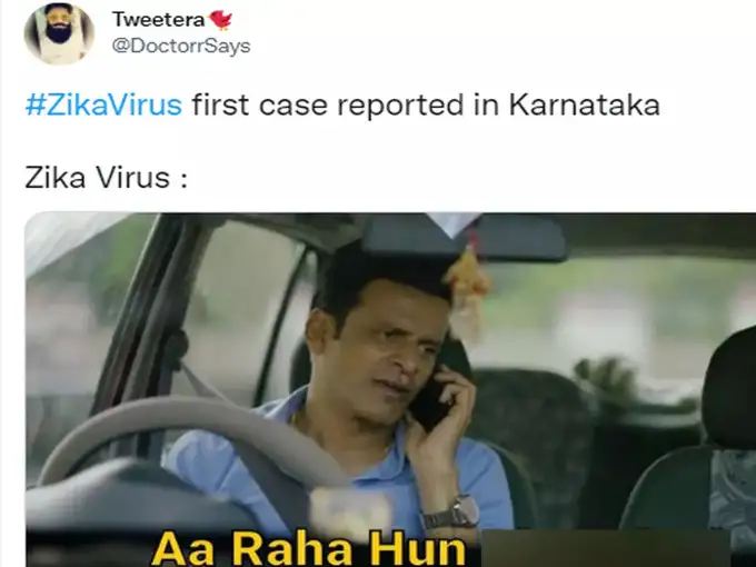 जीका वायरस- आ रहा हूं...!