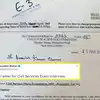 ias ka interview letter viral awanish sharan tweet call letter for ...