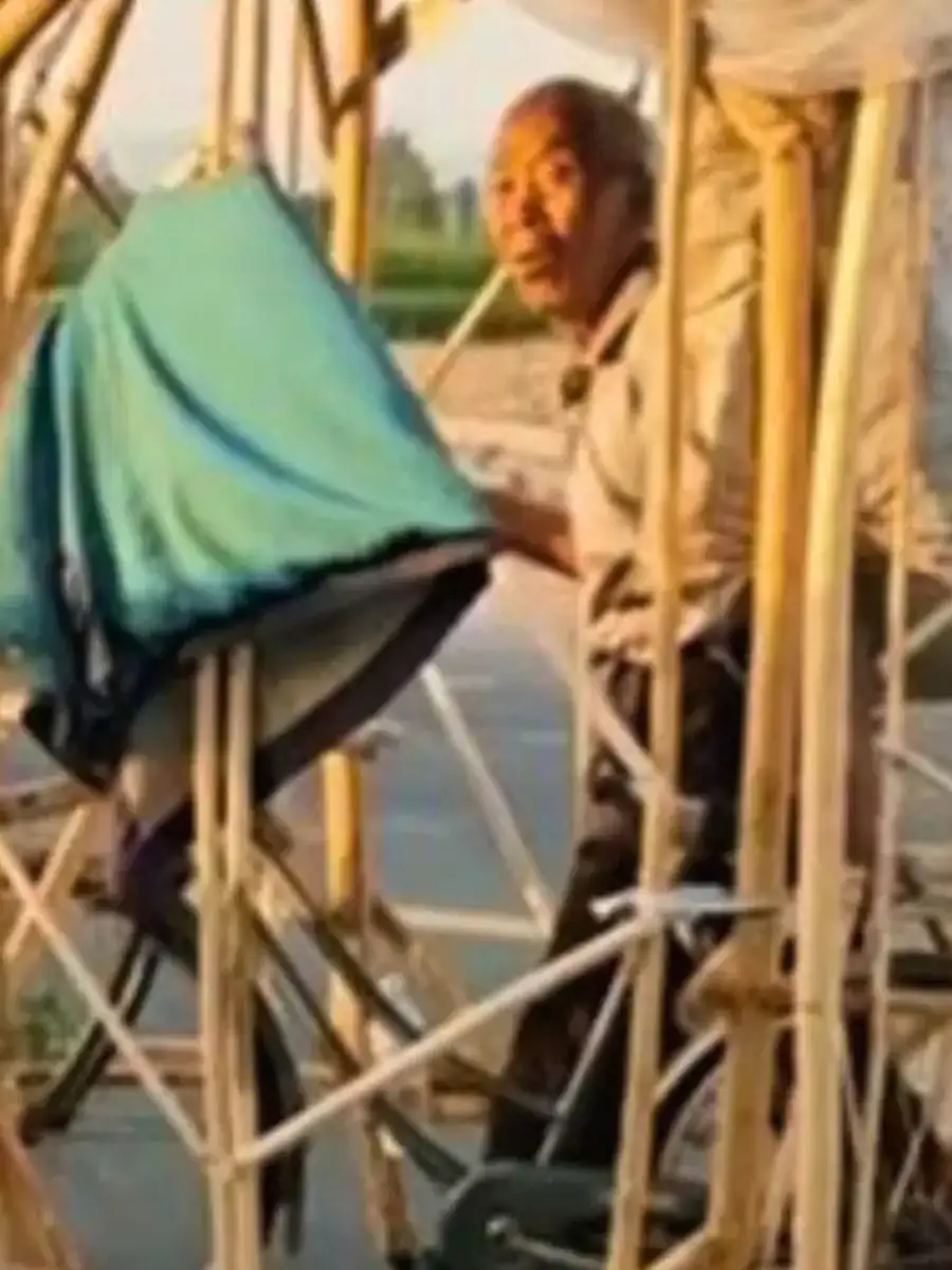 Cycle Jugaad Viral Video, Uncle Turns Bicycle into Comfortable Vehicle ...