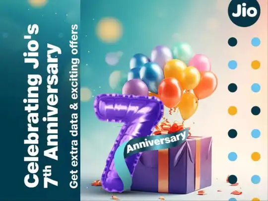 Reliance Jio 7th Anniversary