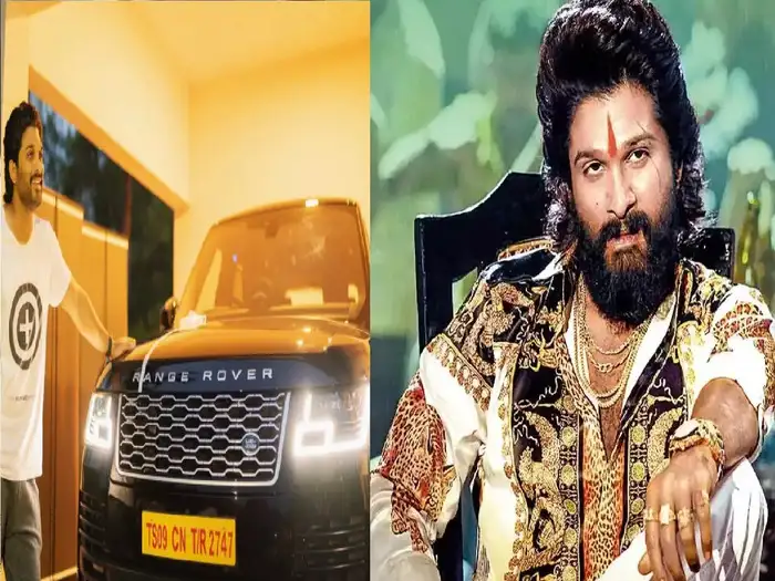 pushpa film actor allu arjun car collection hummer h2 range rover ...