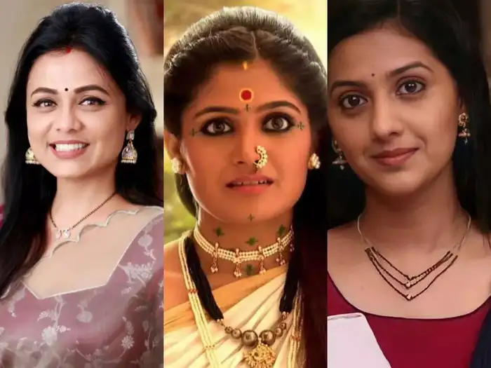 marathi serial actress famous mangalsutra design janhavi neha kamat ...