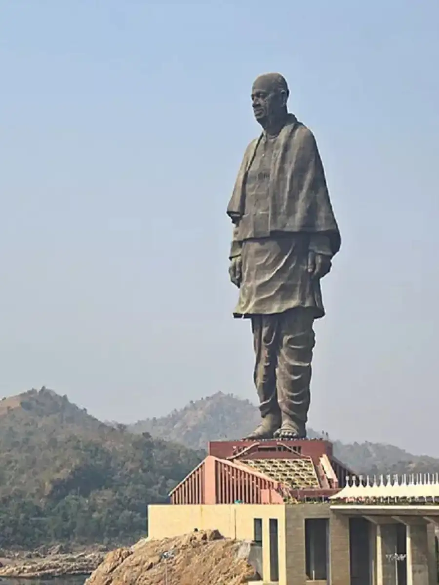 Sardar Patel’s Statue of Unity: Built from crowdsourced iron, Statue of Unity can withstand ...