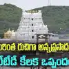 TTD Signs MoU with TVS Motor to Manufacture Tirumala Annaprasadam with ...