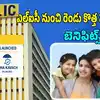 Lic New Insurance Plans,LIC రెండు కొత్త పథకాలు..ఒకేసారి చేతికి రూ.2 ...