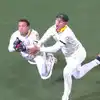 Alex Carey Stunning Catch after Collision With Labuschagne in Gabba ...