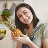 పైనాపిల్ ఎందుకు తినాలి,తొక్క తీయకుండానే పైనాపిల్ ఈజీగా కట్ చేసి ...