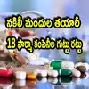 Poor Quality Medicines,Pharma: నకిలీ మందుల తయారీ.. 18 ఫార్మా కంపెనీల ...