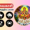 Vaikasi Matha Natchathira Palan,வைகாசி நட்சத்திர பலன் : மேஷம், ரிஷபம் ...