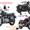 Royal enfield Bullet 350 vs Honda CB 350 vs Jawa 42 retro bikes ...