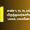 Lucky Numerology Numbers,ராஜா மாதிரி வாழும் 1ம் தேதி பிறந்தவர்கள் ...
