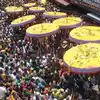 tirupati thirukudai procession in chennai : திருப்பதி பிரம்மோற்சவம் ...