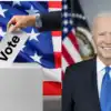 Joe Biden Cast His Vote By Advance In Us President Election ...