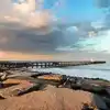 puducherry rock beach modern toilet facility : புதுச்சேரி கடற்கரையில் ...