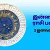 Today Rasi Palan,இன்றைய ராசி பலன் : 2 ஜனவரி 2025 - Daily Horoscope ...