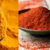How To Identify Original And Fake Turmeric And Chilli Powder : மிளகாய் ...