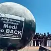 Modi Go Back,திமுக எம்எல்ஏ பறக்கவிட்ட ‘’மோடி கோ பேக்’’ பலூன்!! - dmk ...