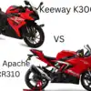 Tvs Apache Rr 310 Vs Keeway K300 R,TVS Apache RR 310 vs Keeway K300 R ...